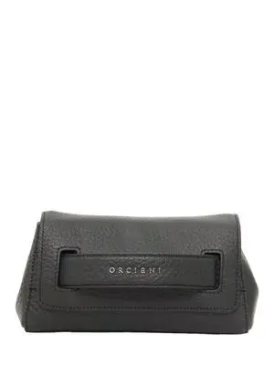 ORTIGNI Gossip Clutch Bag - Black