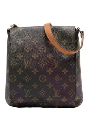 LOUIS VUITTON 2000 Monogram Musette Salsa Shoulder Bag - Brown