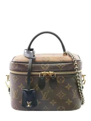 LOUIS VUITTON 2021-2026 Monogram Reverse Pm Vanity Bag - Brown
