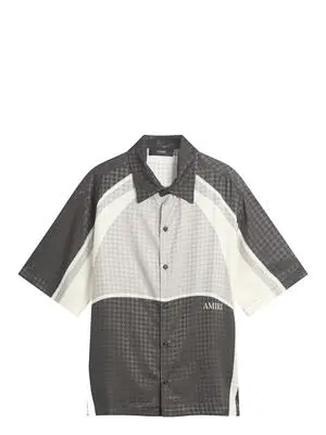 Amiri Ma Quad Panel Camp Shirt - Black