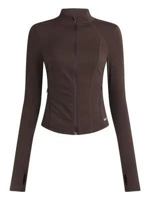 TALA Dayflex Front Running Jacket - Americano