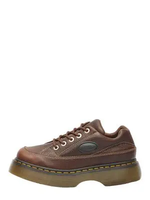 Dr. Martens Buzz 5-eye Shoes - Dark Brown Grizzly