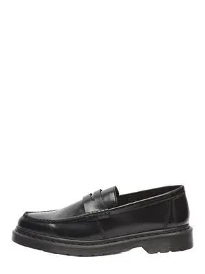 Dr. Martens Penton Leather Loafer - Black Polished Smooth