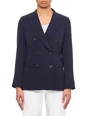 Alberto Biani Double-breasted Jacket - Blu