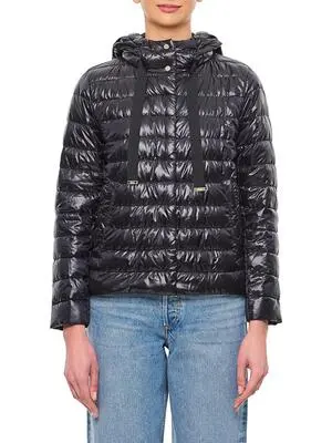 Herno Nylon Down Jacket - Black
