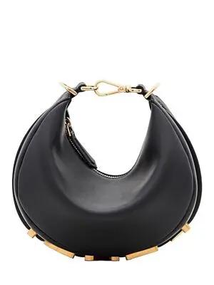 Fendi Mini Leather Bag - Black
