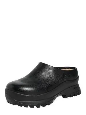 LOEFFLER RANDALL Gemma Shearling Mules - Black