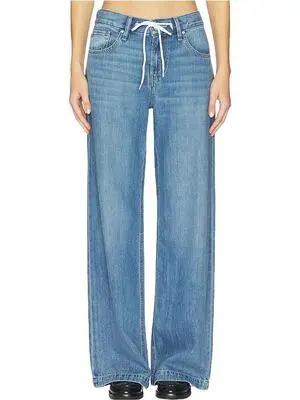 Hudson Jeans Drawstring Rylee Low And Loose Jeans - Blue
