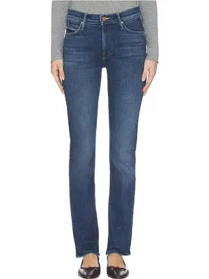 MOTHER The Mid Rise Dazzler Skimp Jeans - Blue
