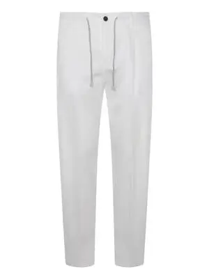 Eleventy Drawstring Trousers - White
