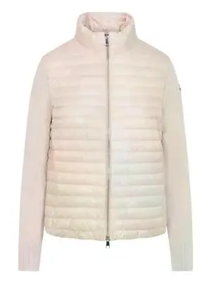 Moncler Padded Zip-up Cardigan - Pink