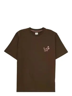 Paul Smith Logo Detail T-shirt - Brown