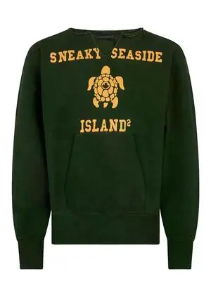 Dsquared2 Graphic Motif Crewneck - Green