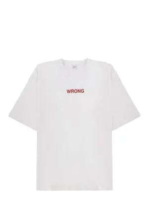 Aspesi Wrong T-shirt - White