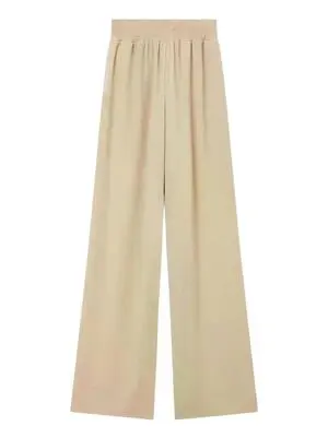 JOSEPH Nour High-rise Wide-leg Trousers - Neutrals