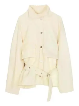 3.1 Phillip Lim Belted Jacket With Pockets - Neutrals