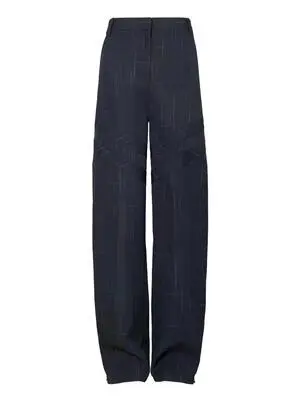 Tory Burch Wide-leg Palazzo Pants - Blue