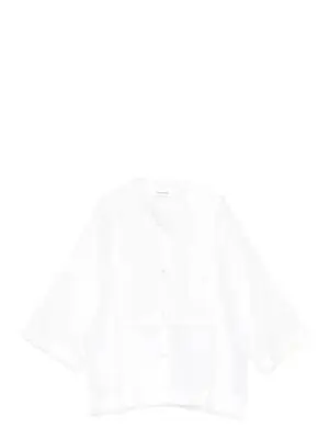 P.a.r.o.s.h Frayed Shirt - White