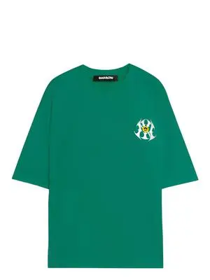 BARROW Printed T-shirt - Green