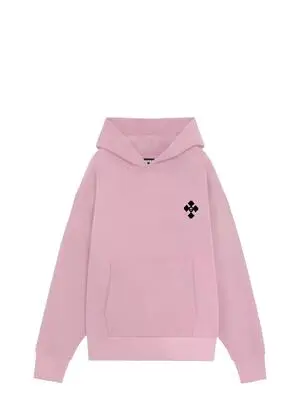 BARROW Graphic-print Hoodie - Pink