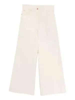 Aspesi Wide-leg Jeans - Neutrals