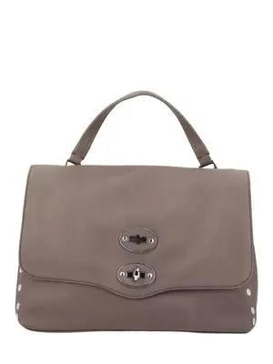 ZANELLATO Top-handle Tote Bag With Turn-lock Fastening - Neutrals