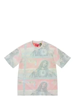 Supreme Jesus Short-sleeved T-shirt - Pink
