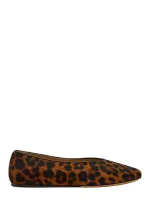 LE MONDE BERYL Regency Leopard-Print Ballet Flats