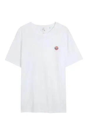 AN-Y1 Logo-appliqué T-shirt - White