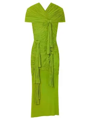 Tory Burch Knotted Dress - Green