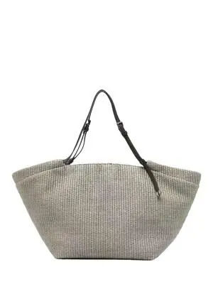 Brunello Cucinelli Woven Tote Bag - Green