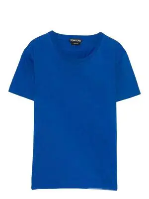 TOM FORD Crew-neck T-shirt - Blue