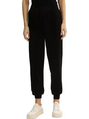 Emporio Armani High-rise Track Pants - Black