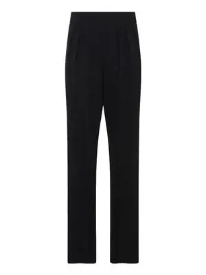 Giorgio Armani Pleated Trousers - Black