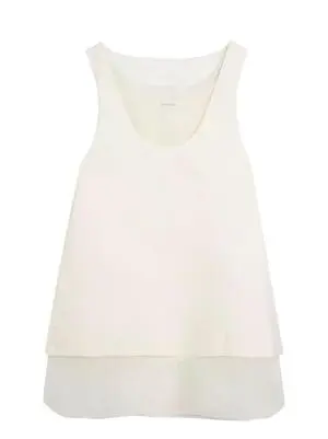 VORANIDA Kaia Layered Tank Top - Neutrals