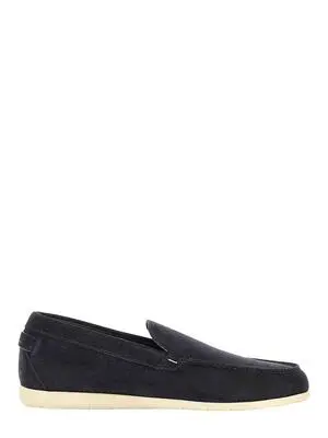 Paul & Shark Portofino Suede Loafers - Blue
