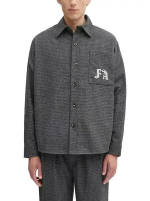 FUCKING AWESOME Pocket Button-up Shirt - Grey