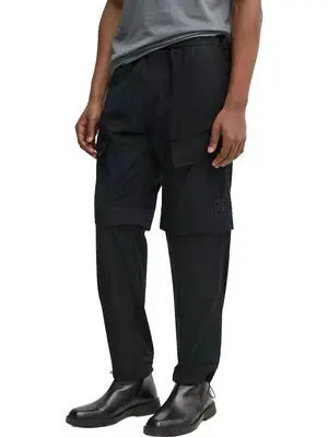 Hugo Detachable Cargo Trousers - Black