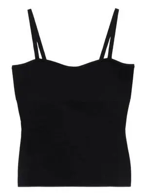 Max Mara Epica Strap Top - Black