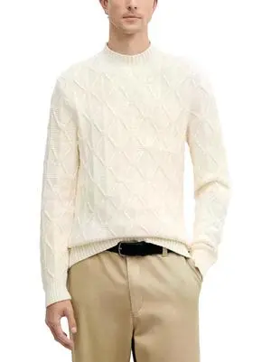JOOP! Floriano Knitted Sweater - Neutrals