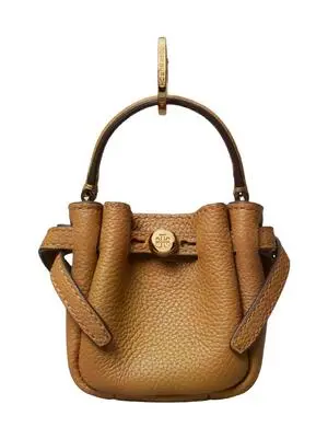 Tory Burch Romy Bucket Bag Charm - Brown