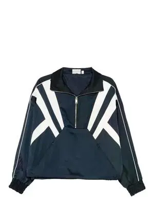 GESTUZ Graphic Hooded Jacket - Blue