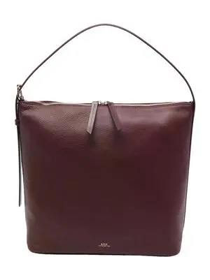 A.p.c. Vera Zip Shoulder Bag - Red