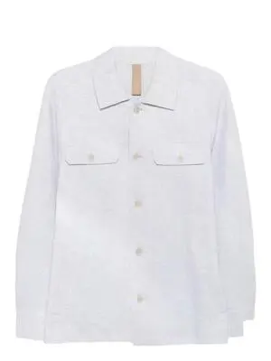 Eleventy Patch Pocket Shirt - Grey
