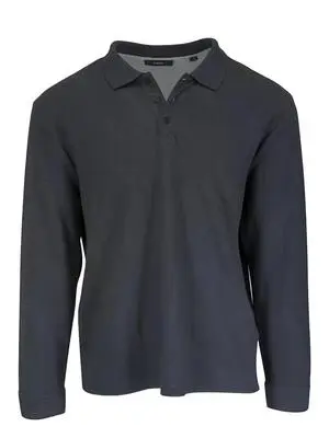 VINCE Long-sleeve Polo Shirt
