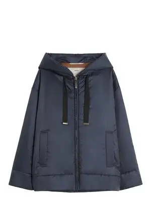 Max Mara Water-repellent Relaxed Padded Jacket - Blue