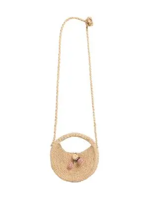 BONPOINT Raffia Loulou Crossbody Bag