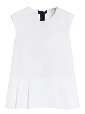 Max Mara Cotton Brava Blouse - White