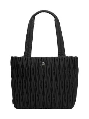 Lululemon Diamond Quilt 14l Tote Bag - Black