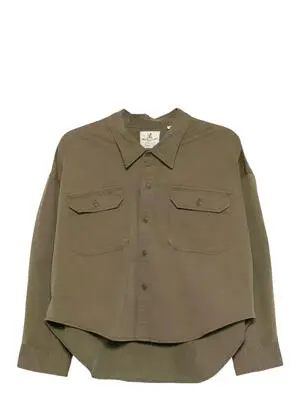 Denimist Chest-pocket Shirt - Green